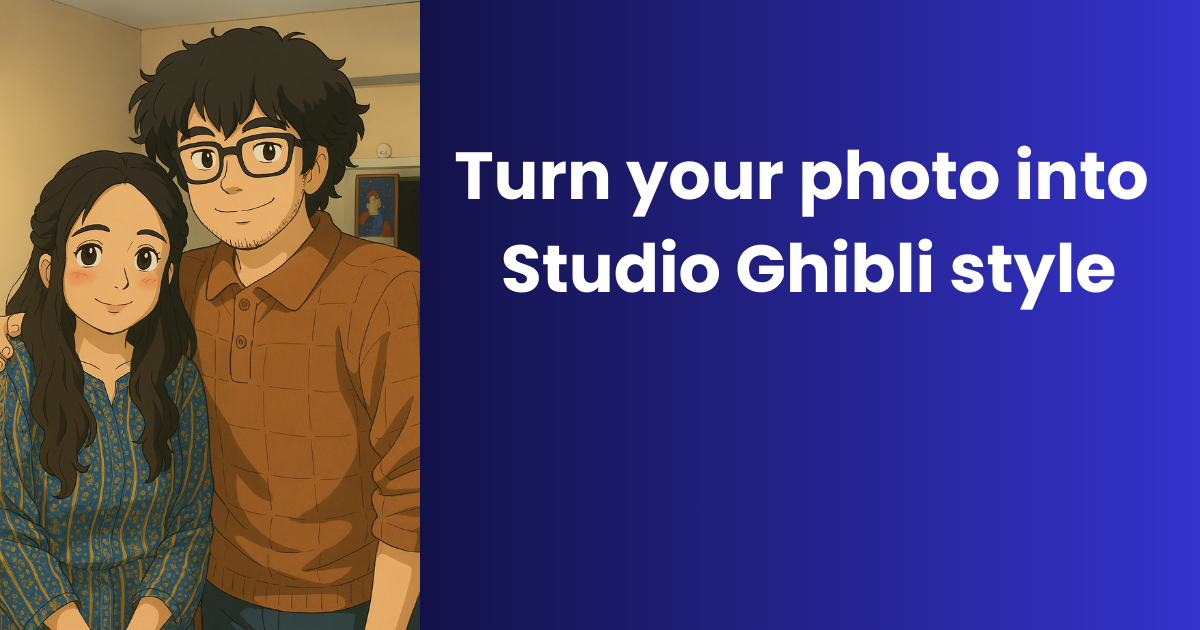 Ghibli Studio Image Generator - Convert your photos into Ghibli Anime ...